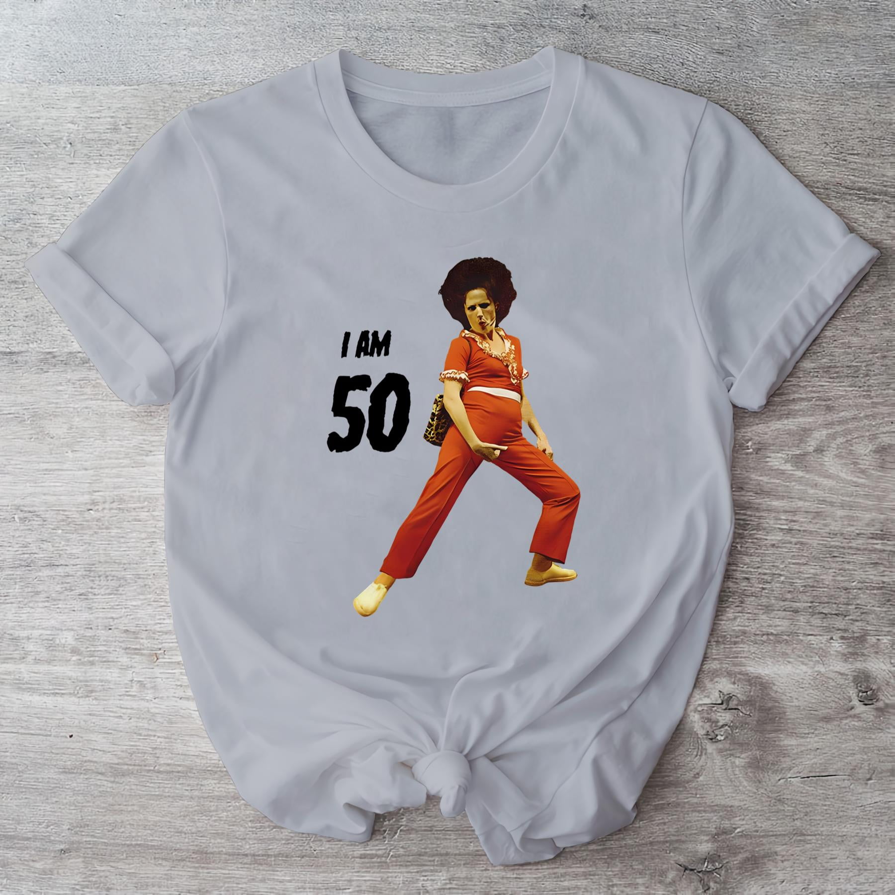 Retro Fifty and Fabulous Premium Ultra Soft Tee - Walmart.com