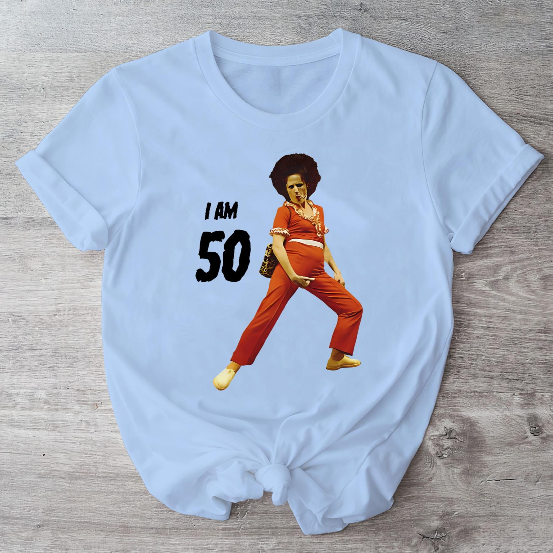 Retro Fifty and Fabulous Premium Ultra Soft Tee - Walmart.com