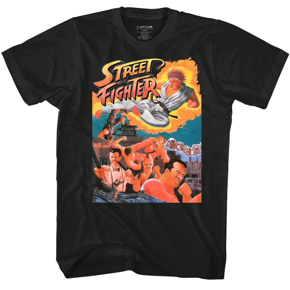Retro Fighter Game Shirt | Arcade Combat Inspired Cover Graphic ...