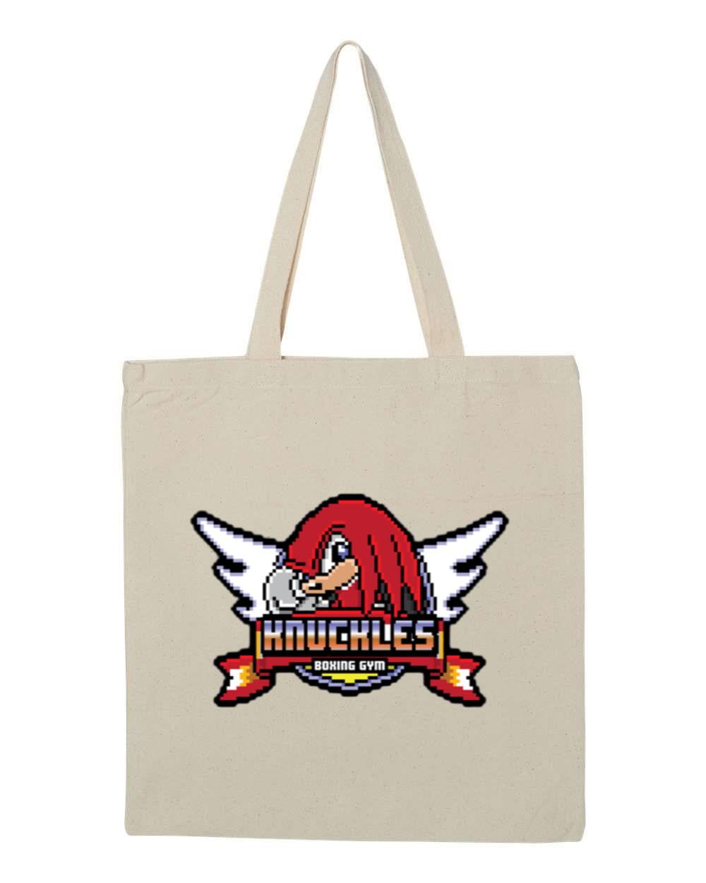 Retro Fighter Tote Bag with Knuckles Gym and Boxing Power Style ...