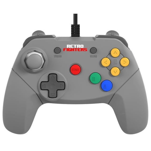 Retro Fighters Brawler64 Next Gen N64 Controller Game Pad - Nintendo 64 ...
