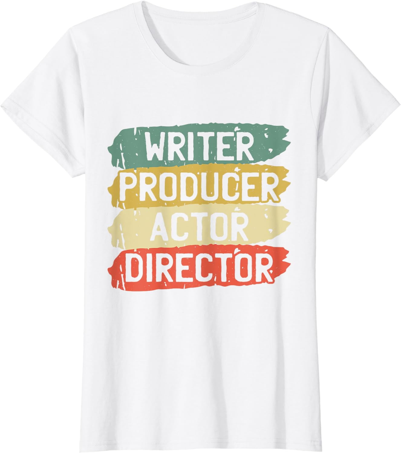 Retro Filmmaker Producer Writer Actor And Movie Director T-Shirt ...