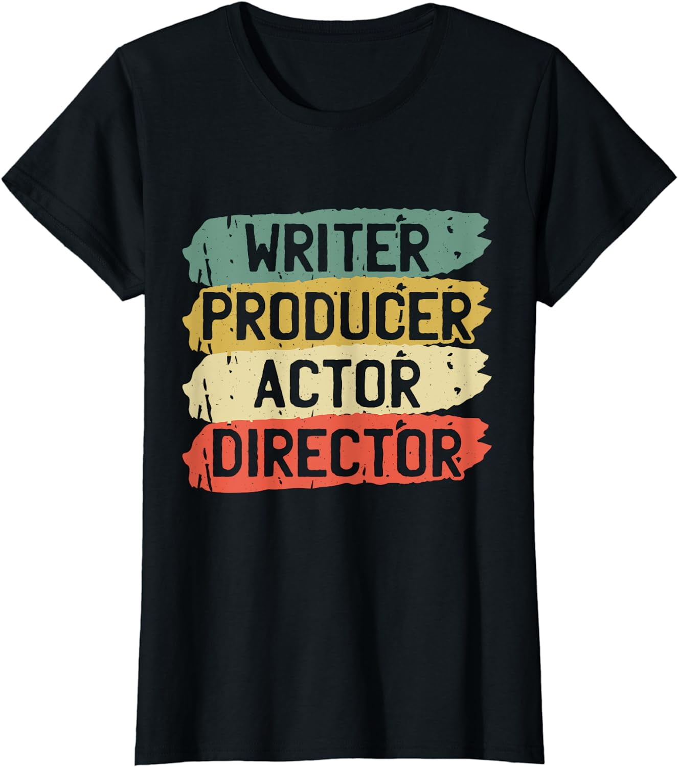 Retro Filmmaker Producer Writer Actor And Movie Director T-Shirt ...