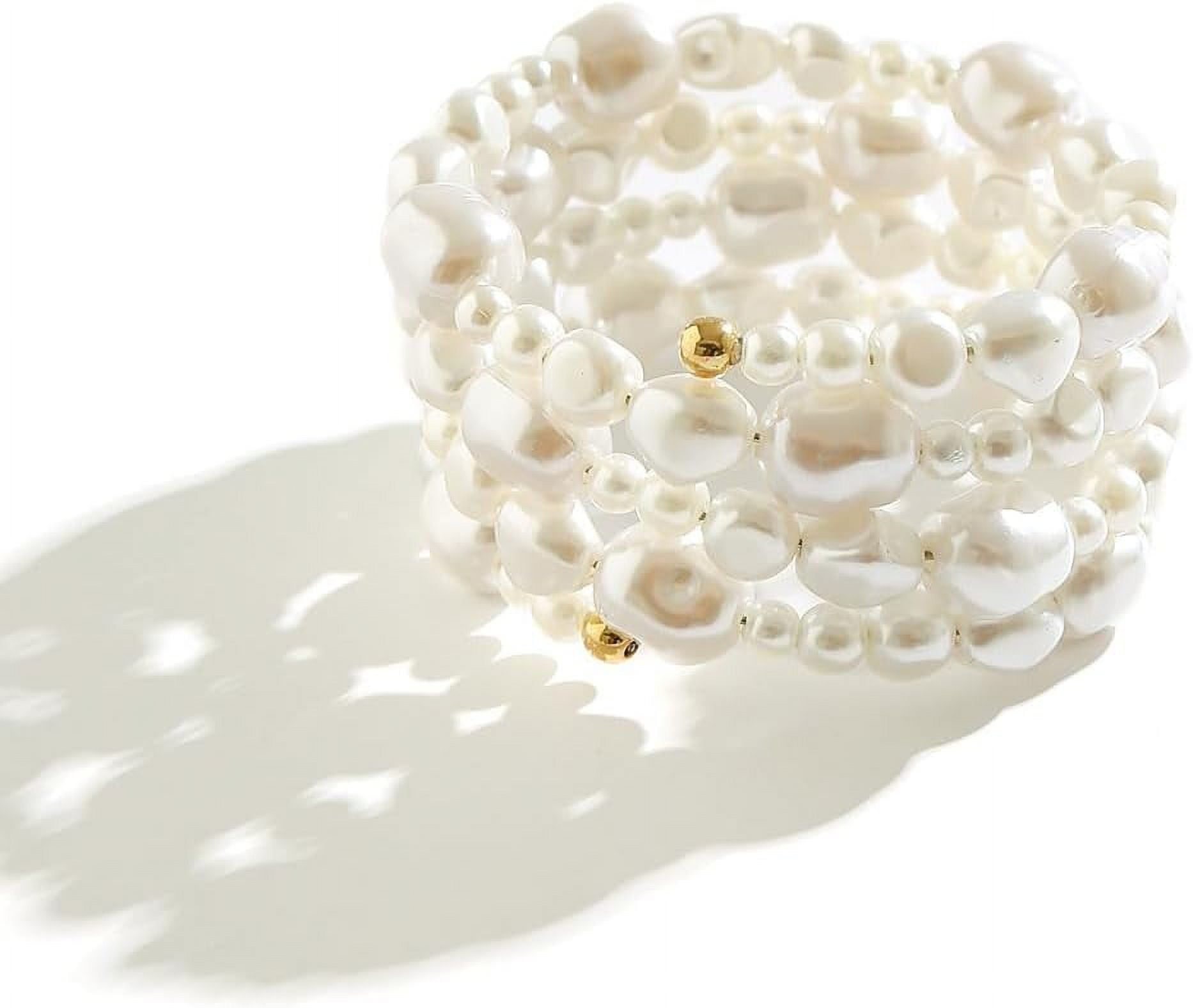 Retro Fine Twist Irregular Beaded Spiral Coil Upper Arm Cuff Open Arm Bracelet Armlet Adjustable ...