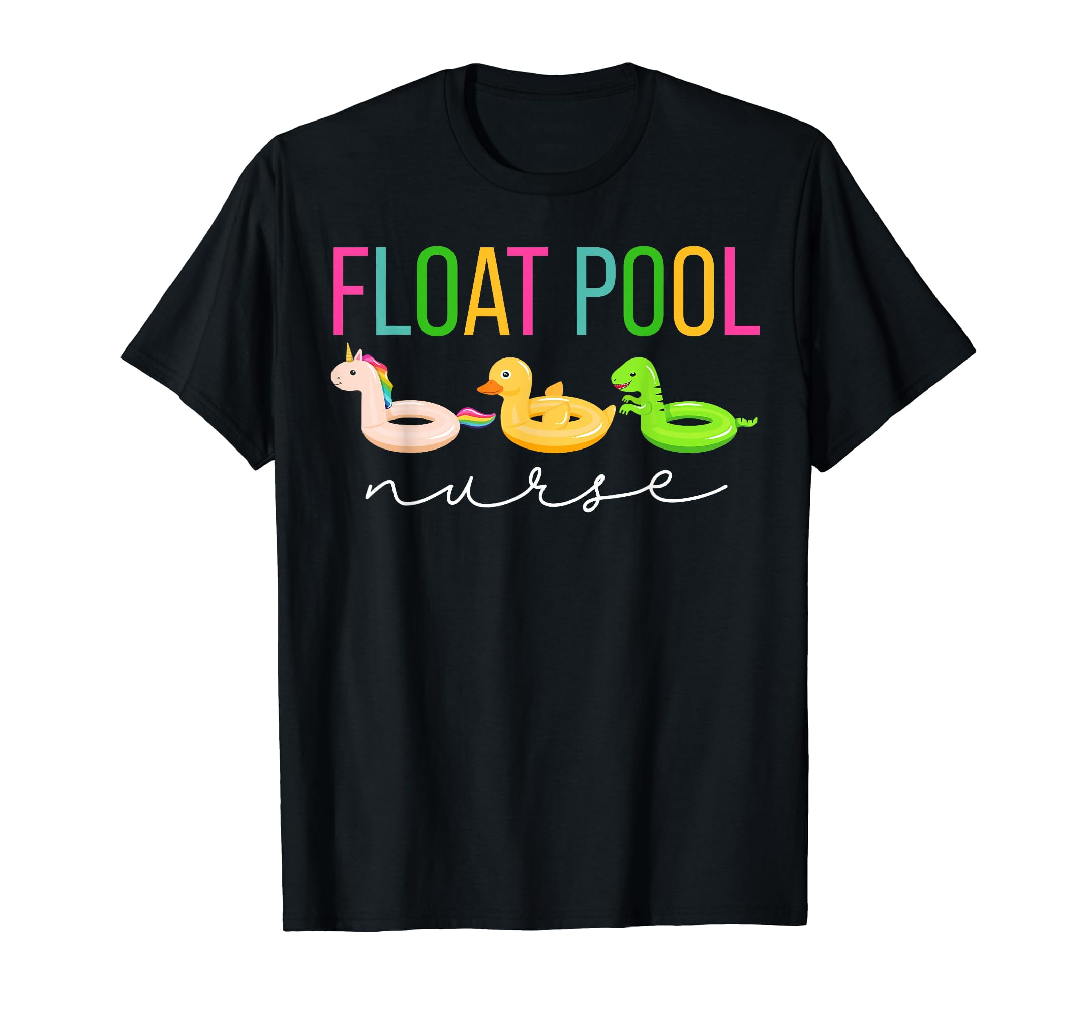 Retro Float Pool Nurse ICU Med Surg Nurse Week Appreciation T-Shirt ...