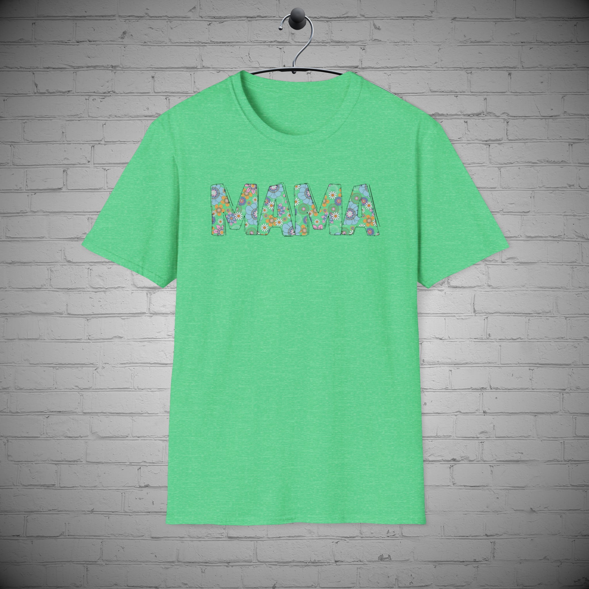 Retro Flower Mama T-shirt, Floral Mama shirt, Mother's day Gift, Mommy ...
