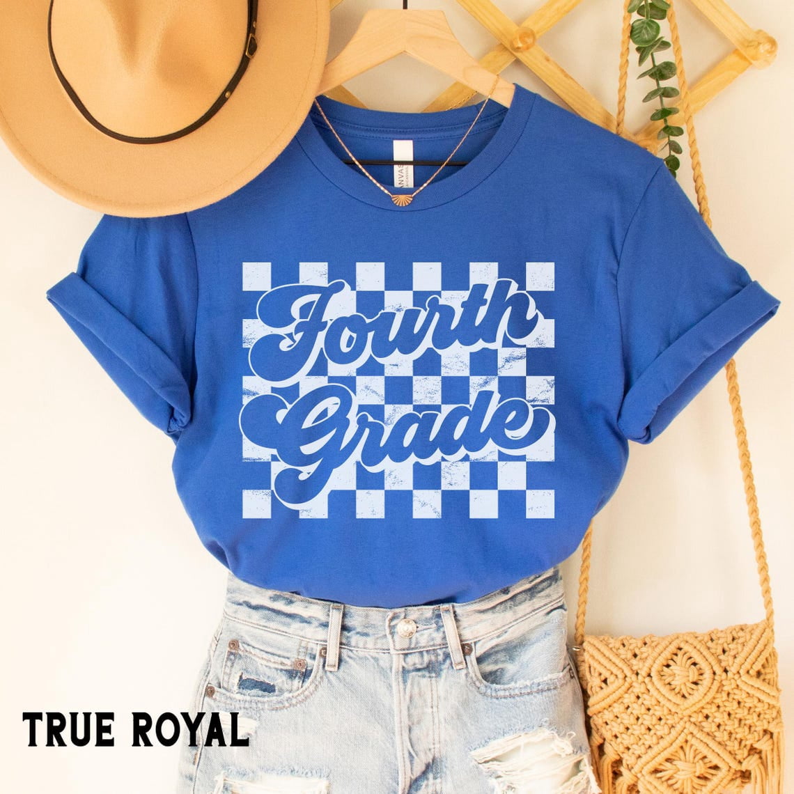 Retro Fourth Grade Trendy 4th Grade Teacher Tee, 4th Grade Team Shirts ...