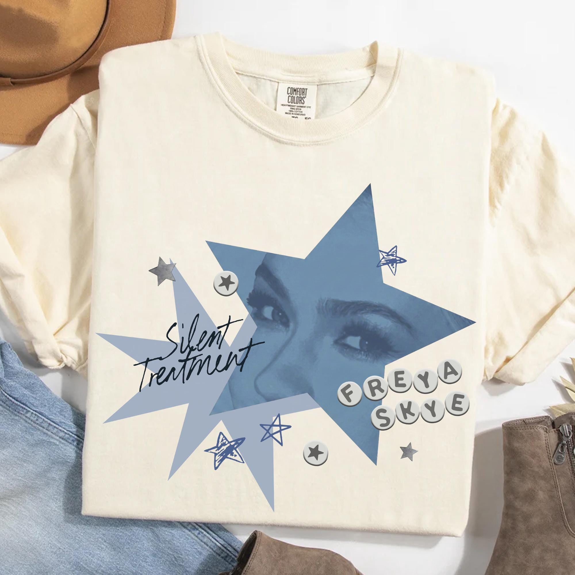 Retro Freya Skye Silent Treatment Shirt, Stars Align Tour 2026 Festival ...