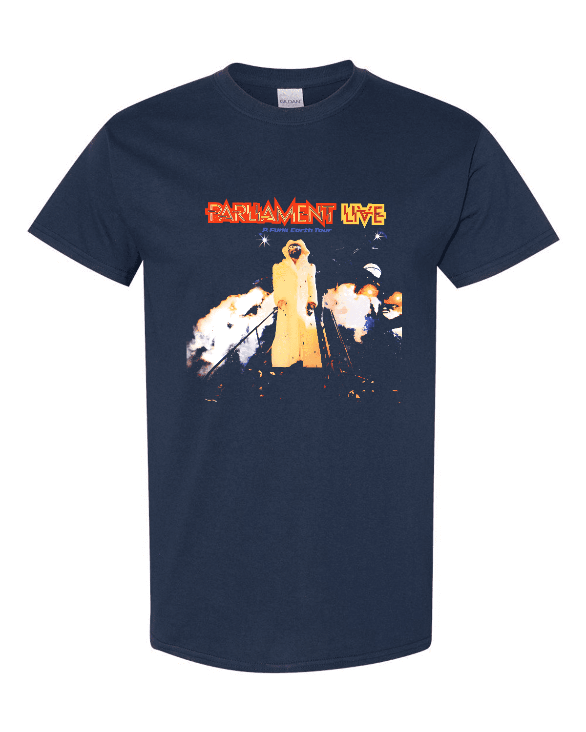 Retro Funk Inspired 70s Music Earth Tour Classic Vintage Graphic Fan ...