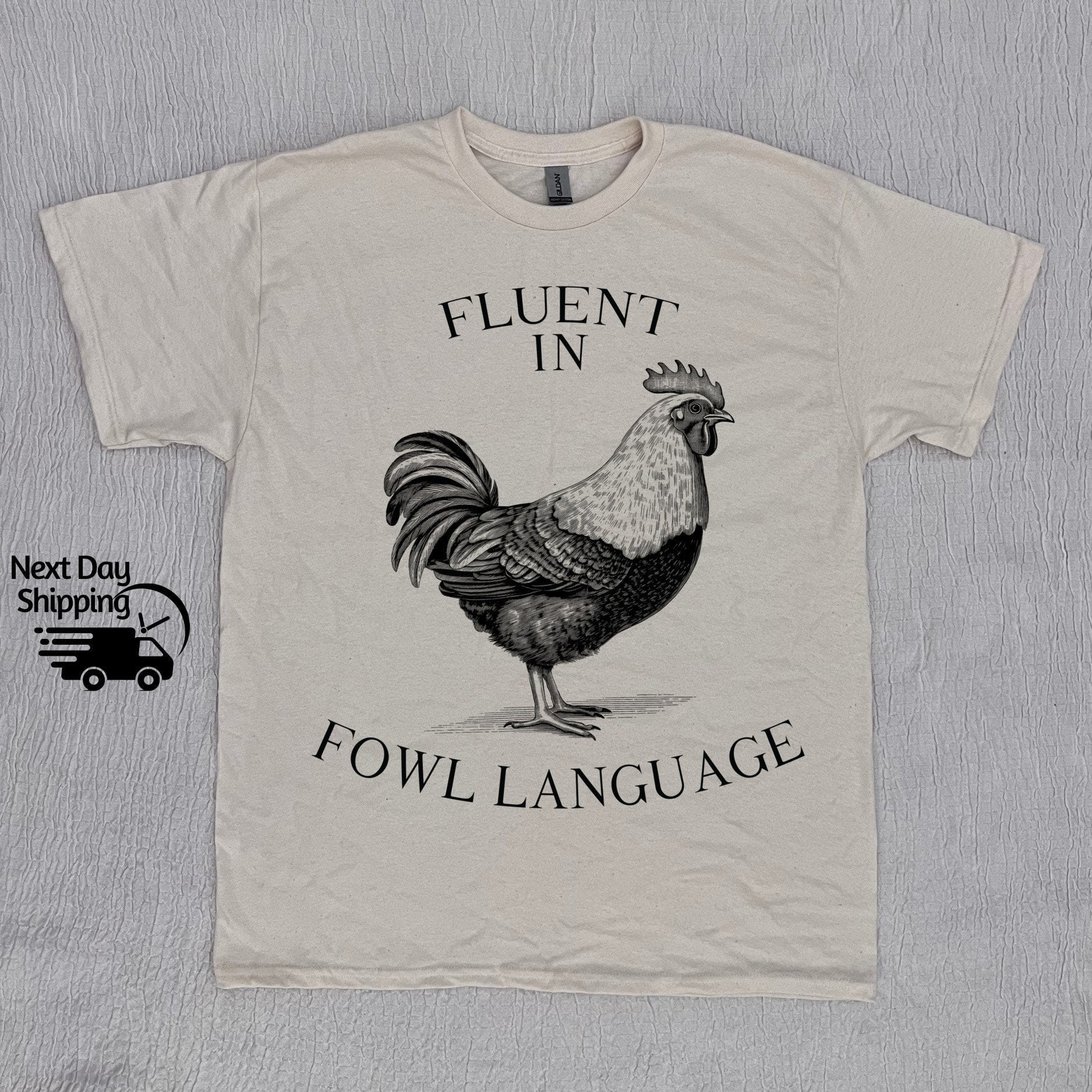 Retro Funny Fluent In Fowl Language Roaster 90s Graphic Shirt, Funny ...