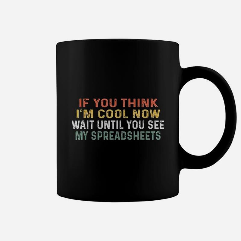 Retro Funny Spreadsheet Gift For Actuary Statistician Coffee - Walmart.com