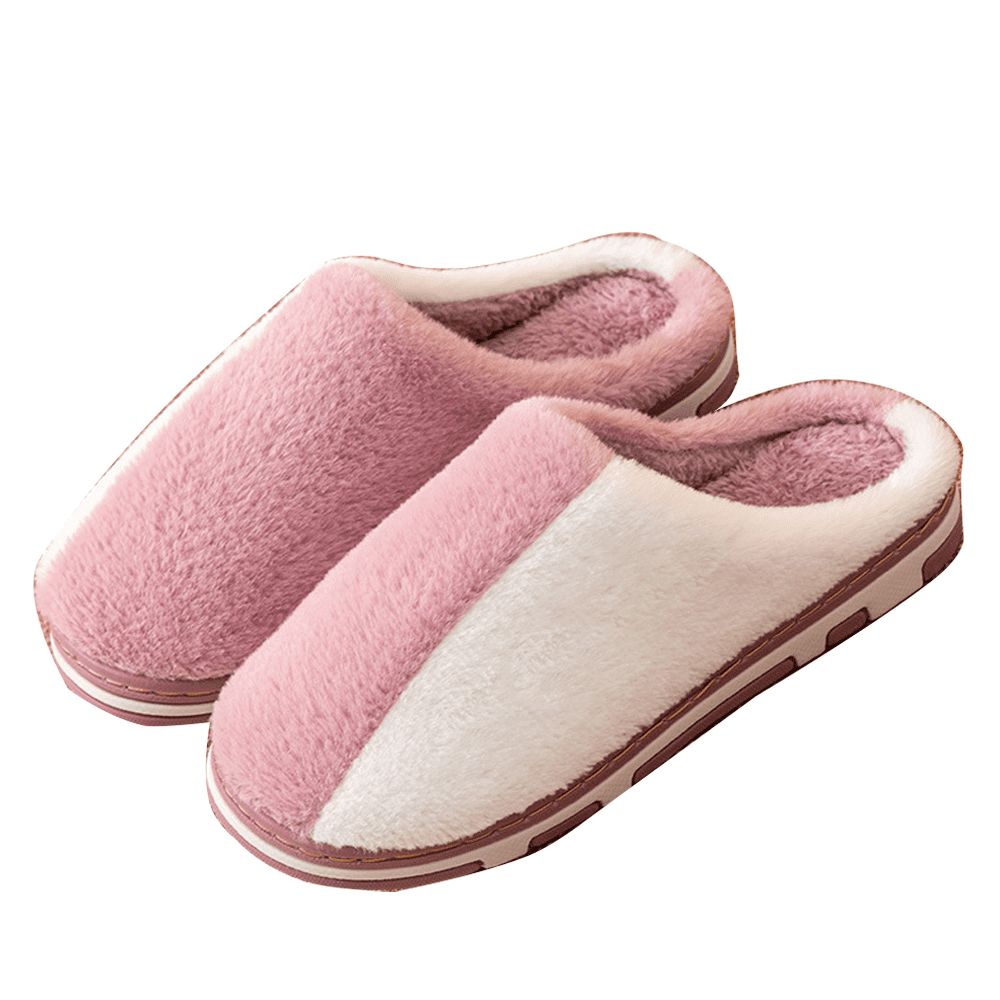 Retro Fuzzy Face Slippers for Women Men, Retro Soft Fluffy Warm Home ...