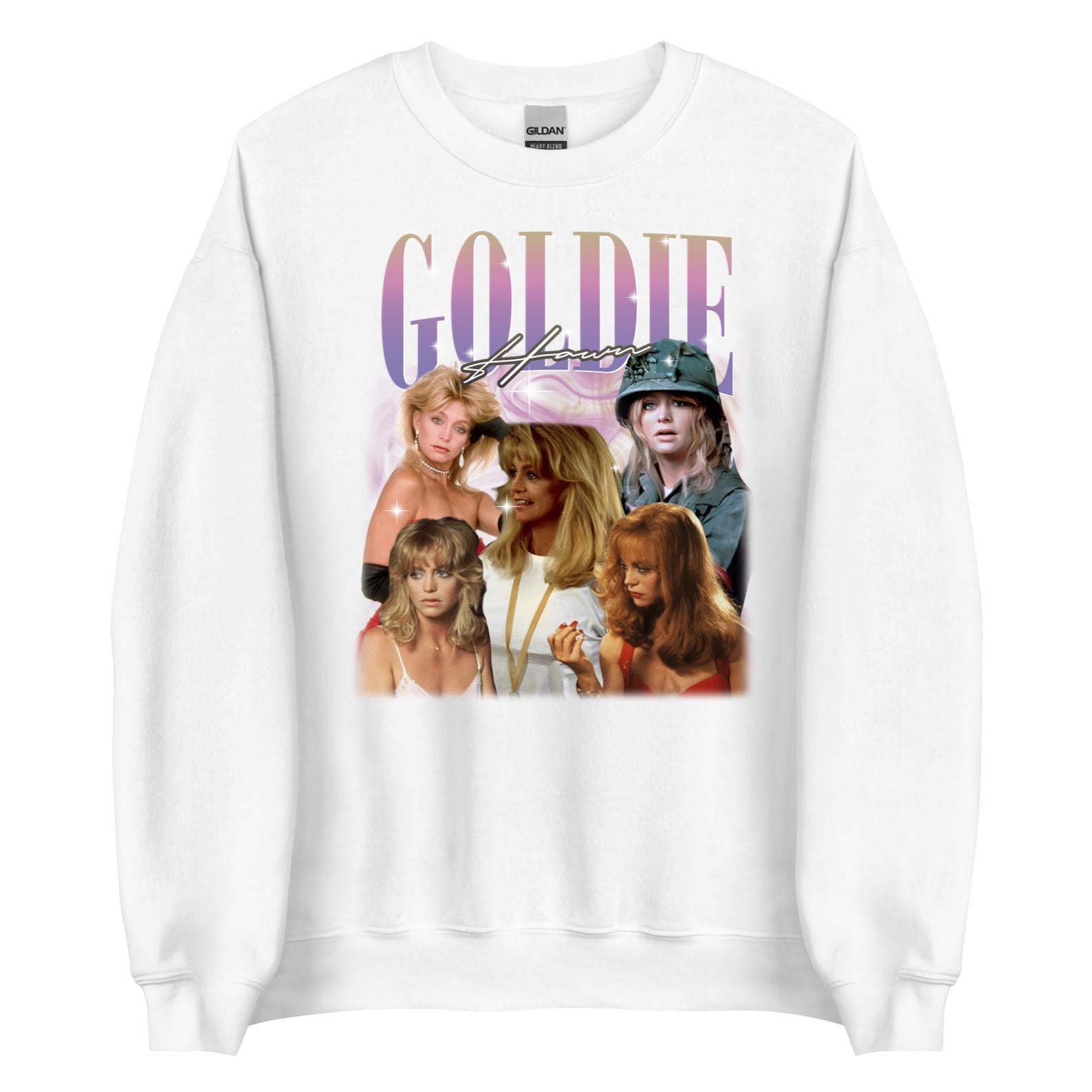 Retro GOLDIE HAWN Vintage Shirt Goldie Hawn Homage Fan Tees Goldie Hawn ...