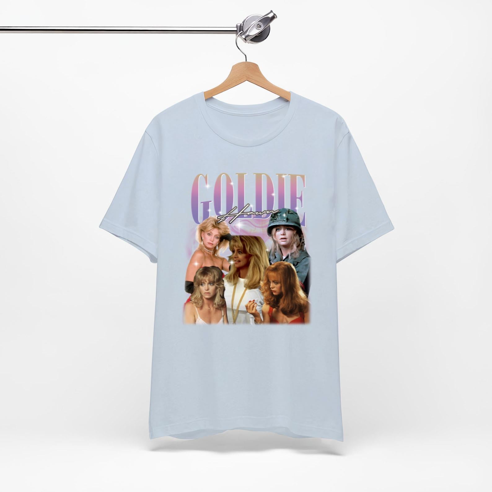 Retro GOLDIE HAWN Vintage Shirt Goldie Hawn Homage Fan Tees Goldie Hawn ...