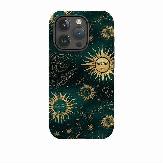 Retro Galaxy II Cosmic Celestial Artwork iPhone Case 17 16 15 14 13 12 ...
