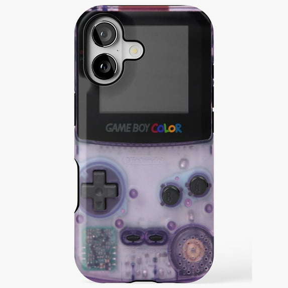 Retro Game Boy Color Nostalgic Gamer Design Case with iPhone 17 through ...