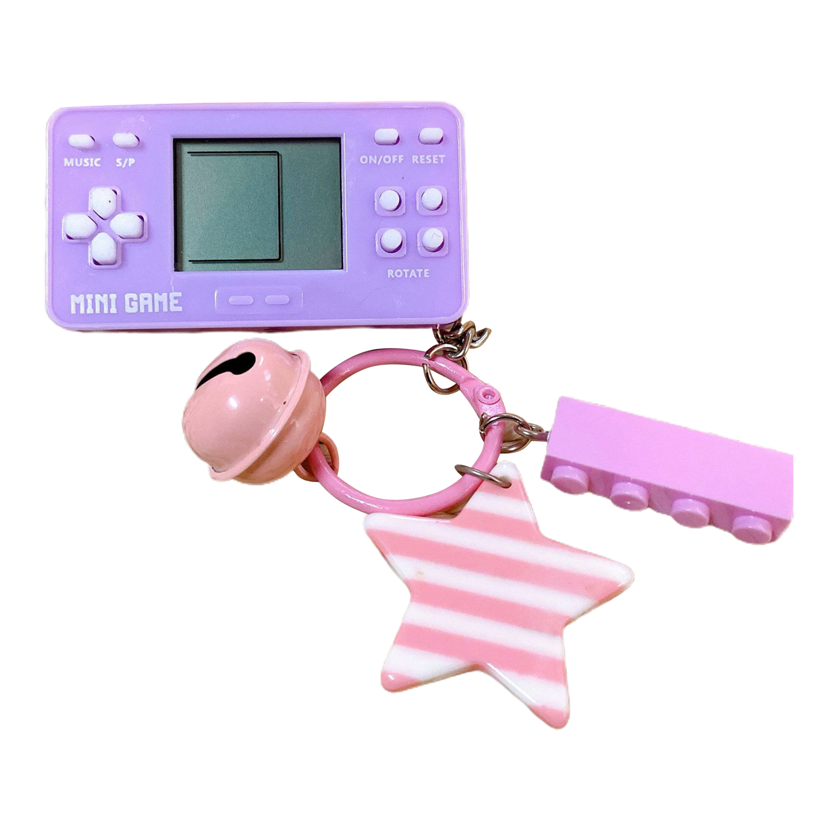 Retro Game Console - Handheld Button Control - with Keychain - Drop ...