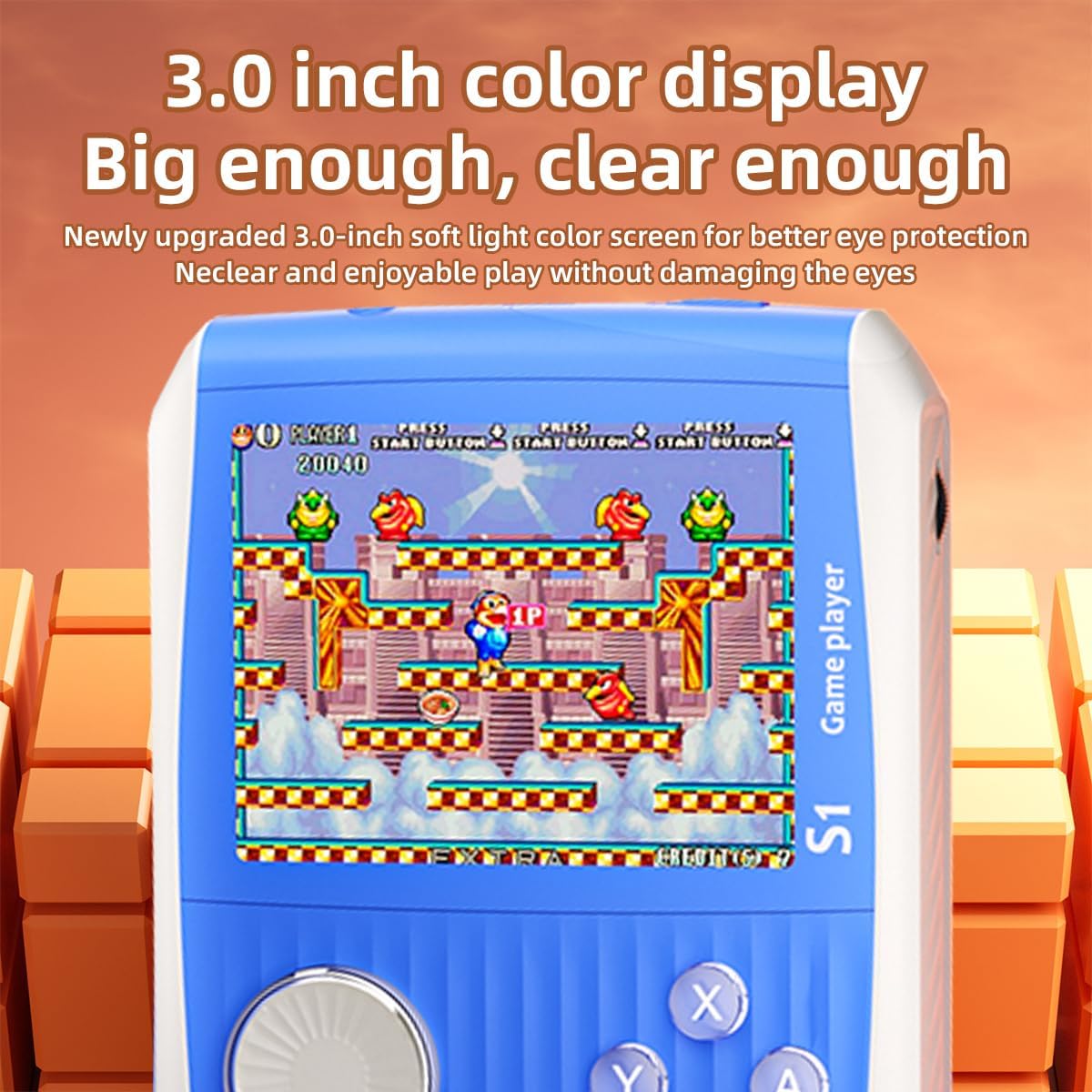 Retro Game Console Handheld, Mini Handheld Game Console for Kids with ...