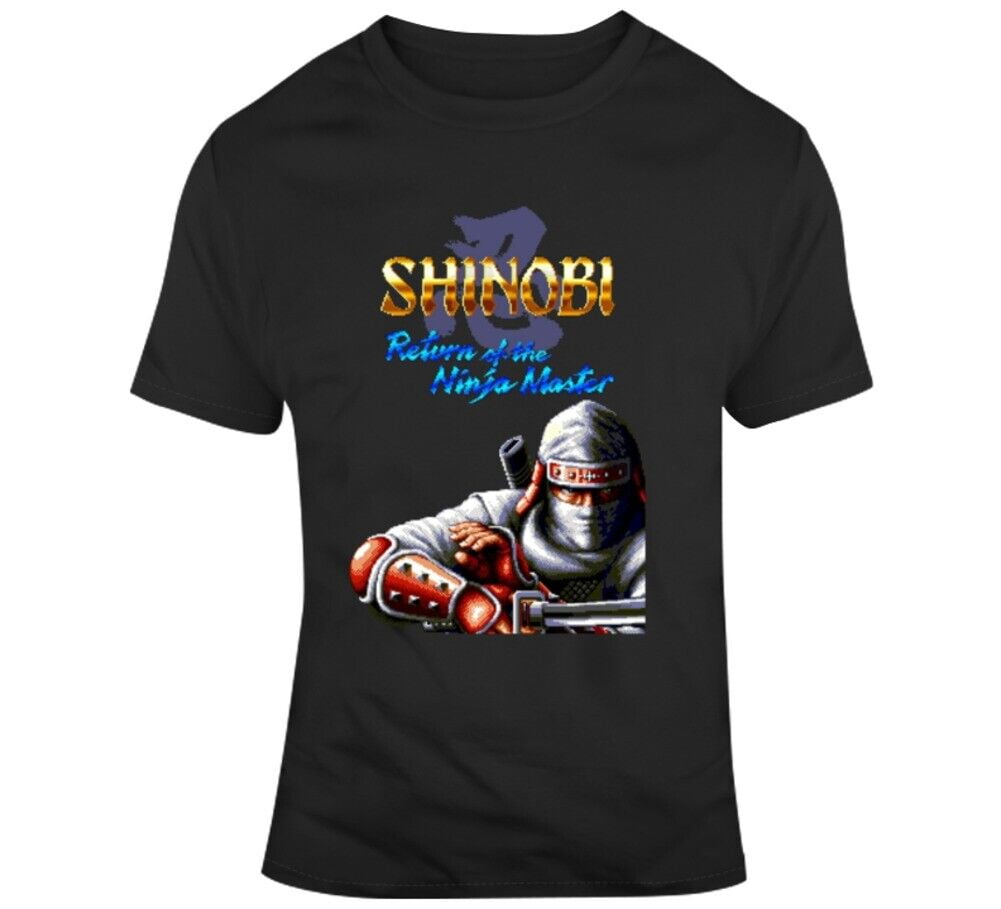 Retro Game Shinobi 3 Return of the Ninja Master Video Game Fan T Shirt ...