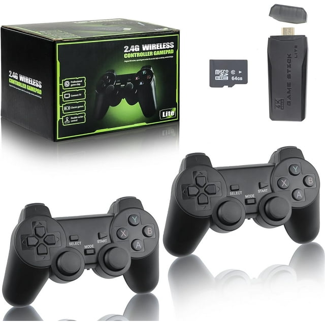 Retro Game Stick - Revisit Classic Games with Built-in 9 Emulators ...