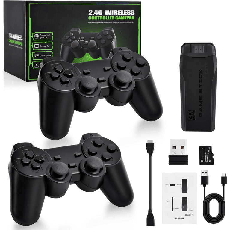 Retro Gaming 4K - 20,000+ Classic Games, 64GB Storage, Wireless ...