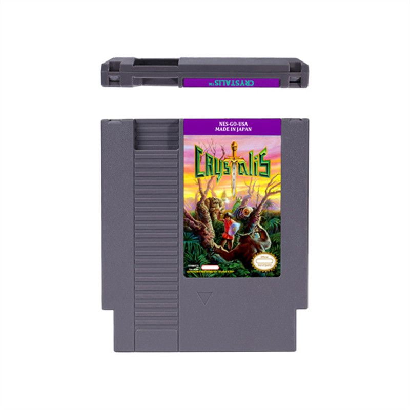 Retro Games Crystalis 72 Pins 8bit Nes Games Cartridge