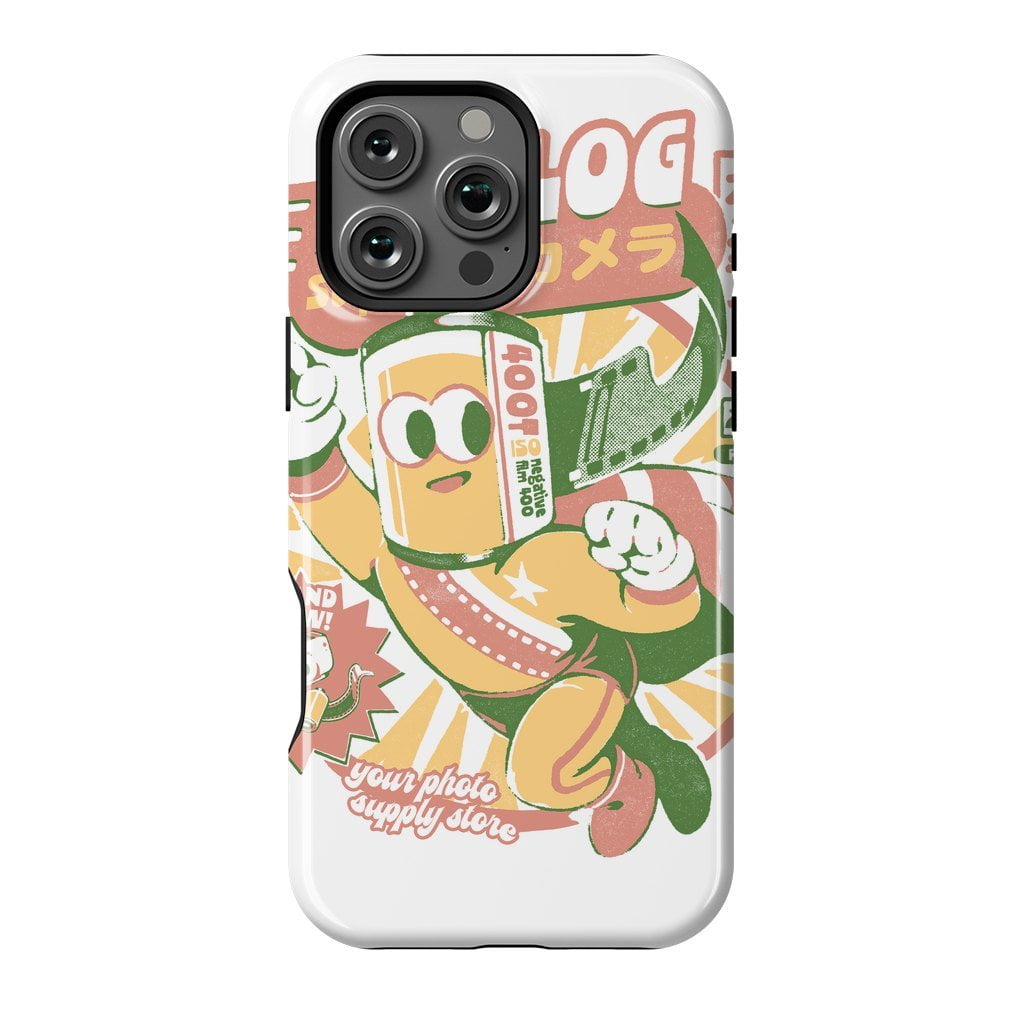 Retro Gaming Super Analog Hero Phone Case for iPhone 12 to 17 Series ...