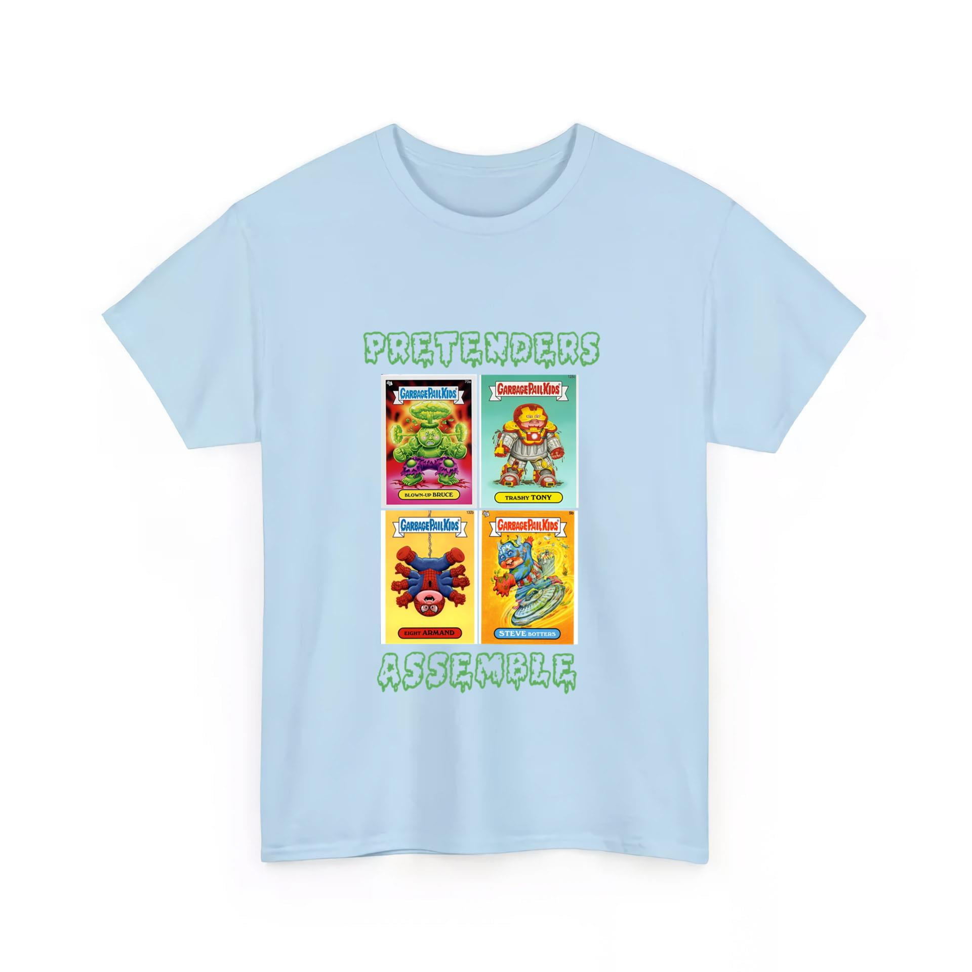 Retro Garbage Pail Characters, Vintage, Throwback, 80's, Humorous, One ...