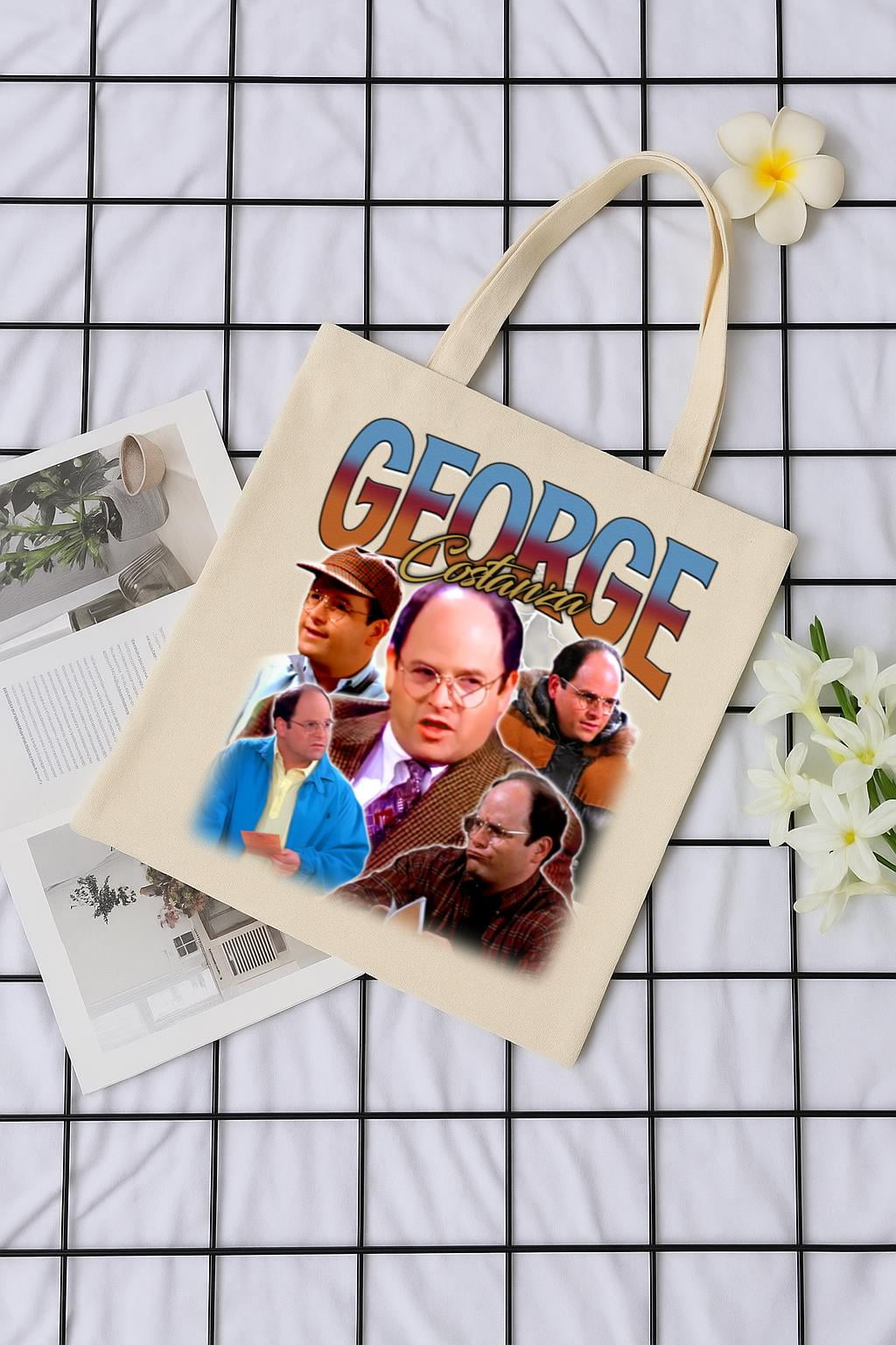 Retro George Costanza Bag -George Seinfield TBag,George Costanza T-Bag ...