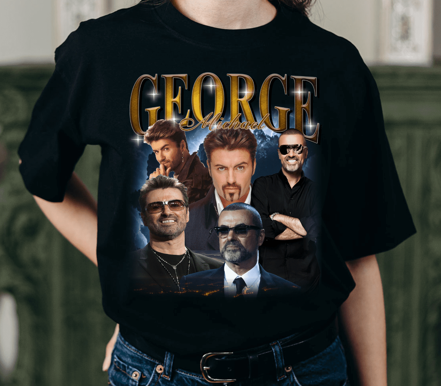 Retro George Michael Shirt-Careless Whisper Tshirt,George Michael ...