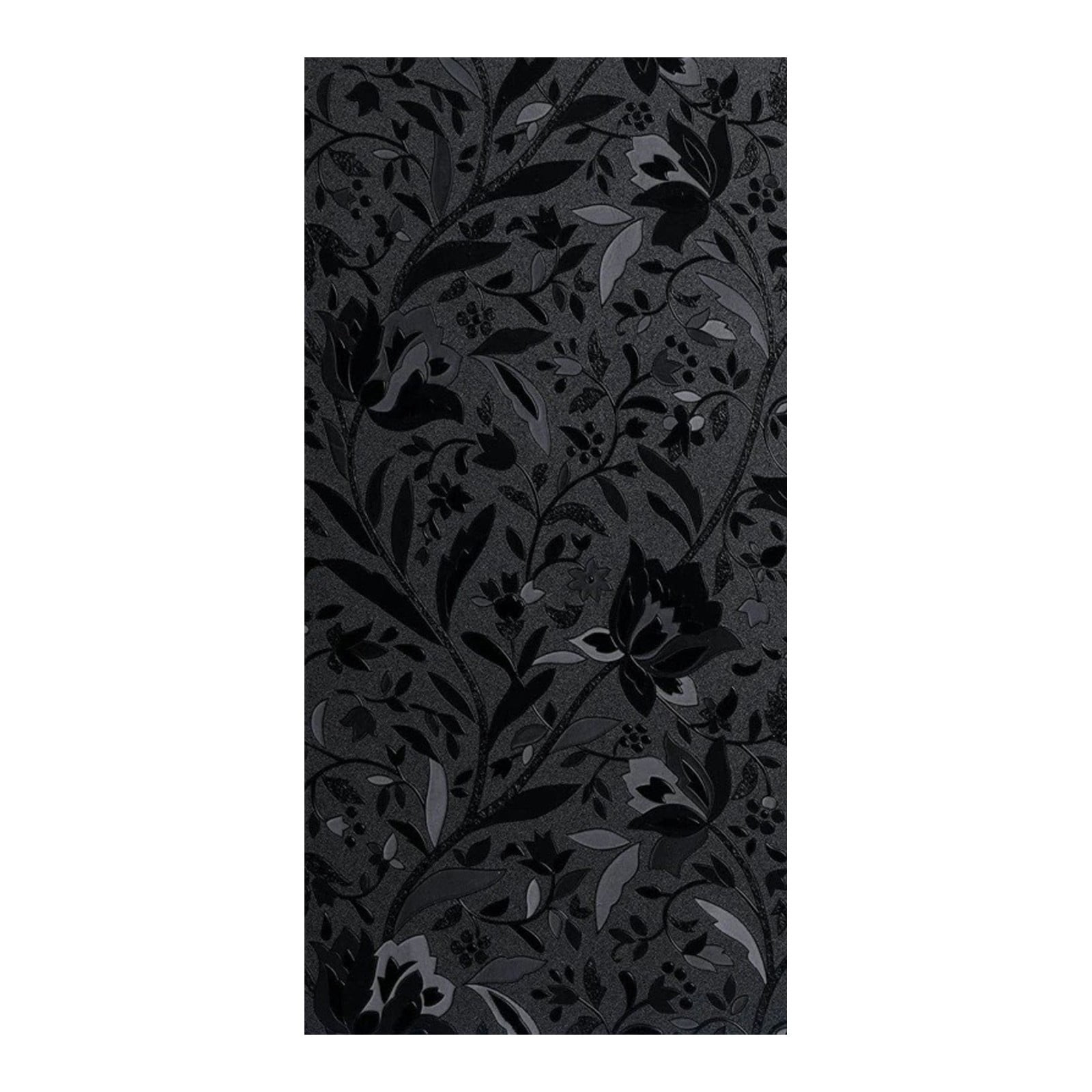 Retro Glass Window Stickers, Transparent Opaque Tulip Pattern Privacy ...