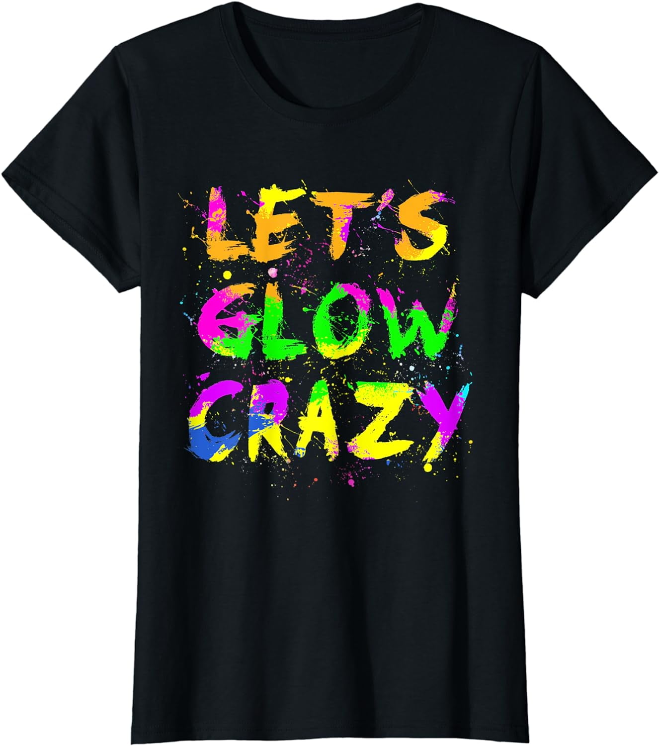 Retro Glow Design for kids and adults in bright colors 80 90 T-Shirt ...