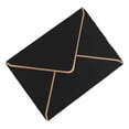 Retro Gold Foil Envelopes 7.3x5.3Inch Flipping Paper Envelope Card ...