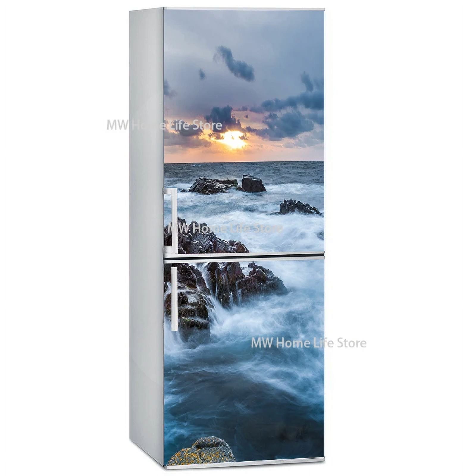 Retro Graffiti Style Waterproof Refrigerator Stickers 3D Poster ...
