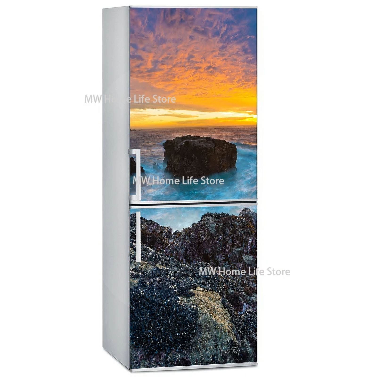 Retro Graffiti Style Waterproof Refrigerator Stickers 3D Poster ...