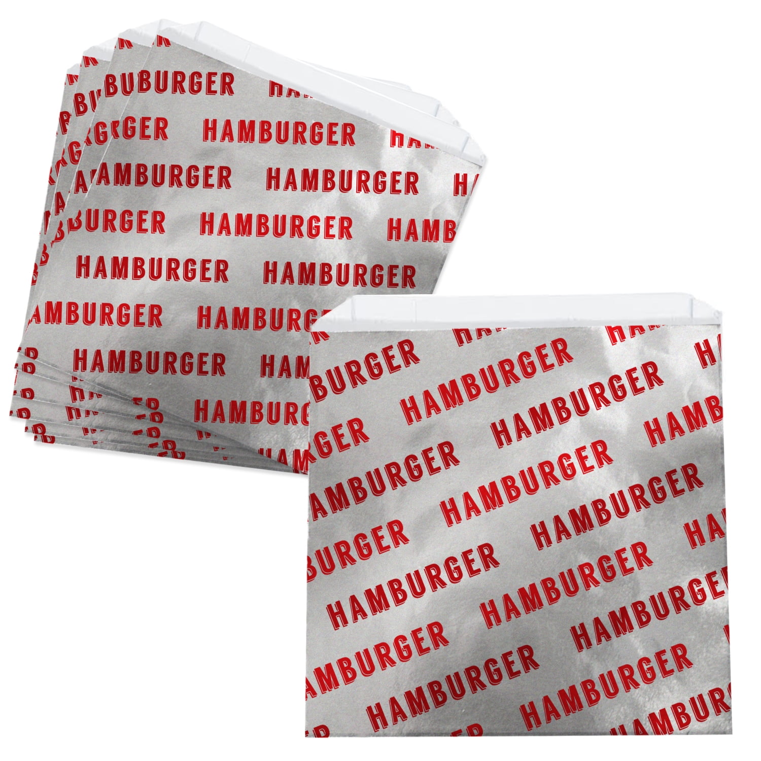 Retro, Grease Proof Burger Wrappers 50 Pk. Great BPA Free Cookout ...