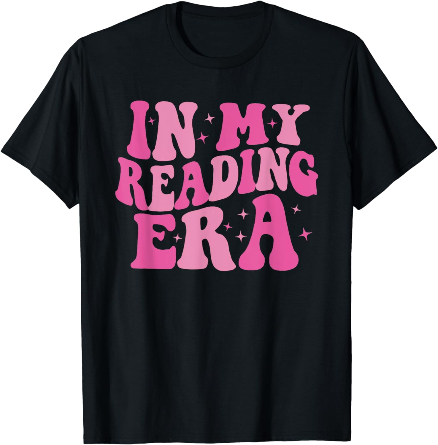 Retro Groovy In My Reading Era Book Lovers Book Reader Women T-Shirt ...