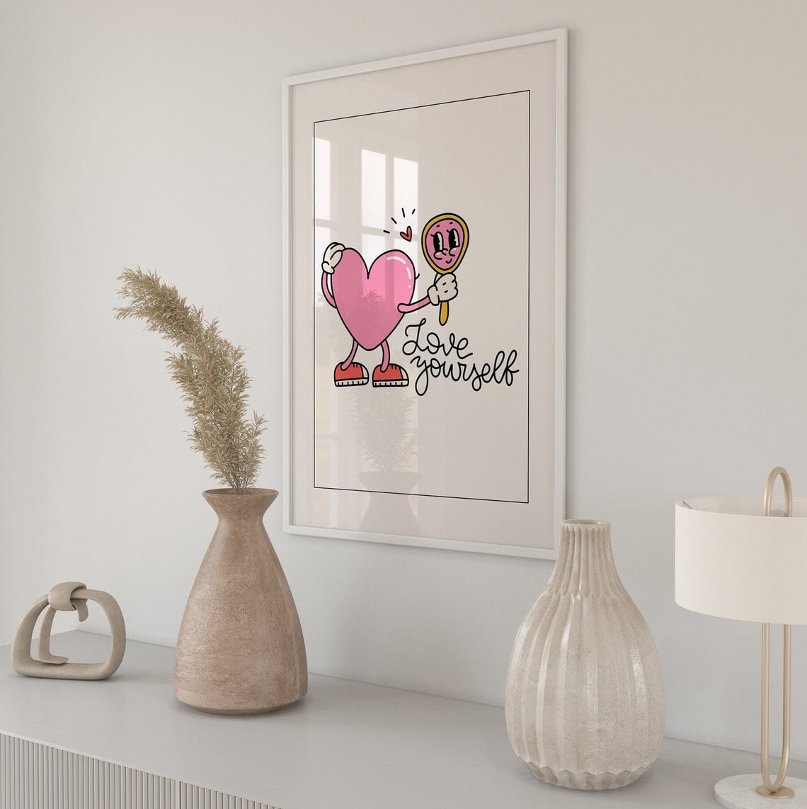 Retro Groovy Print Vintage Retro Wall Art 70S Style Poster Trendy Print ...