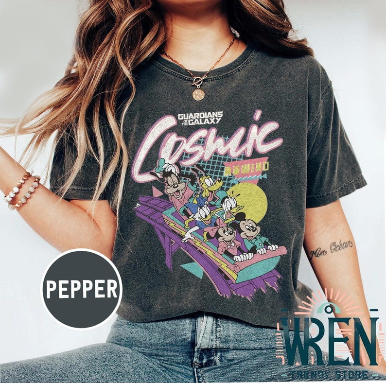Retro Guardians Of The Galaxy Cosmic Rewind Shirt, Vintage Mickey and ...