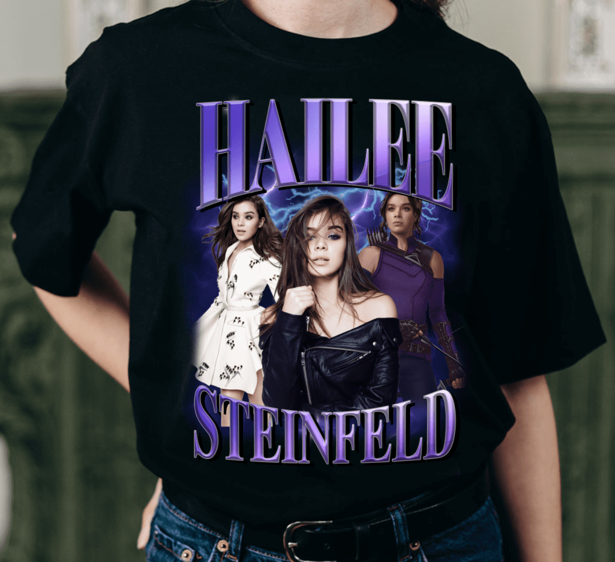 Retro HAILEE STEINFELD Shirt -Hailee Steinfeld T shirt,Hailee Steinfeld ...