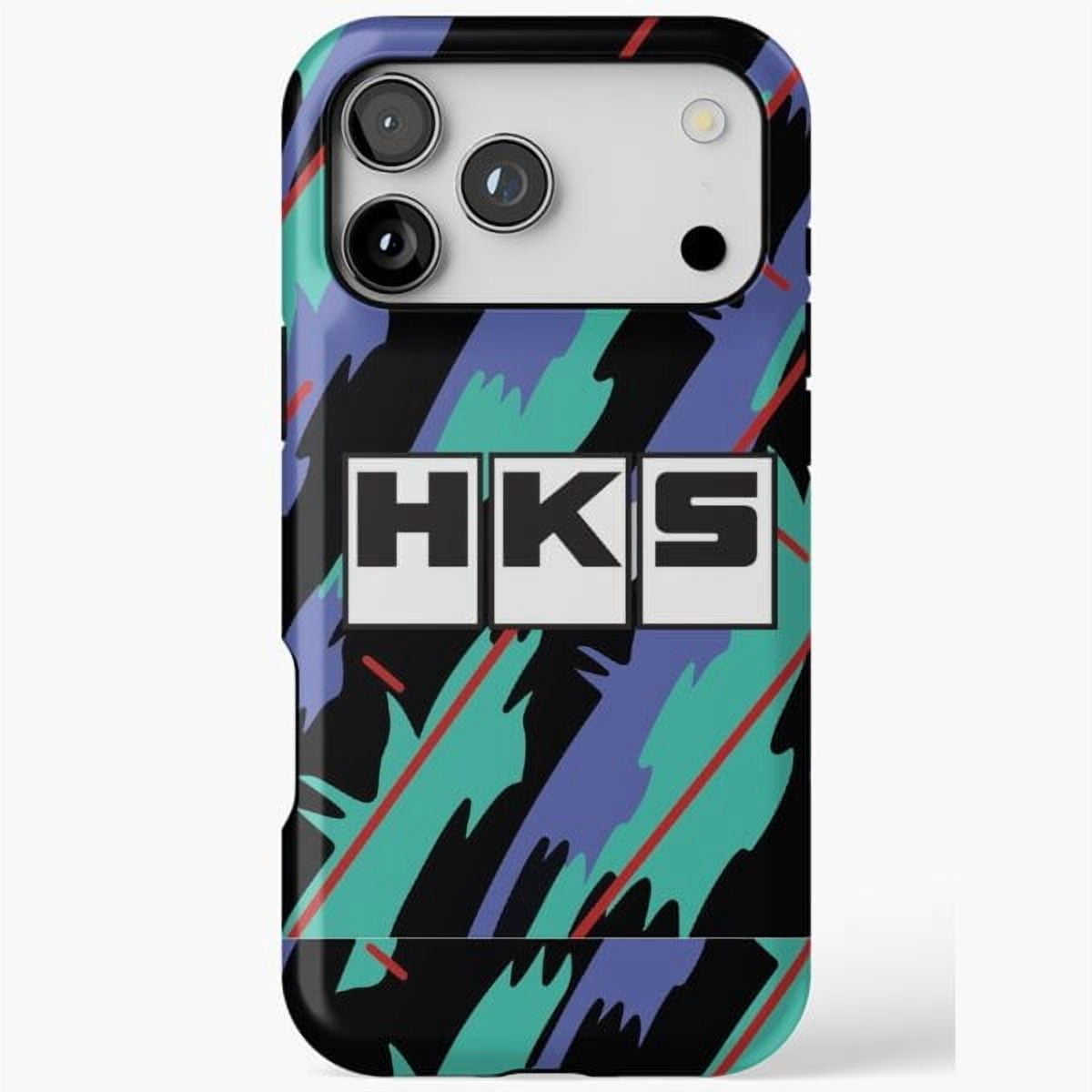 Retro HKS Inspired JDM Racing Themed Graphic Phone Case for iPhone 12 ...