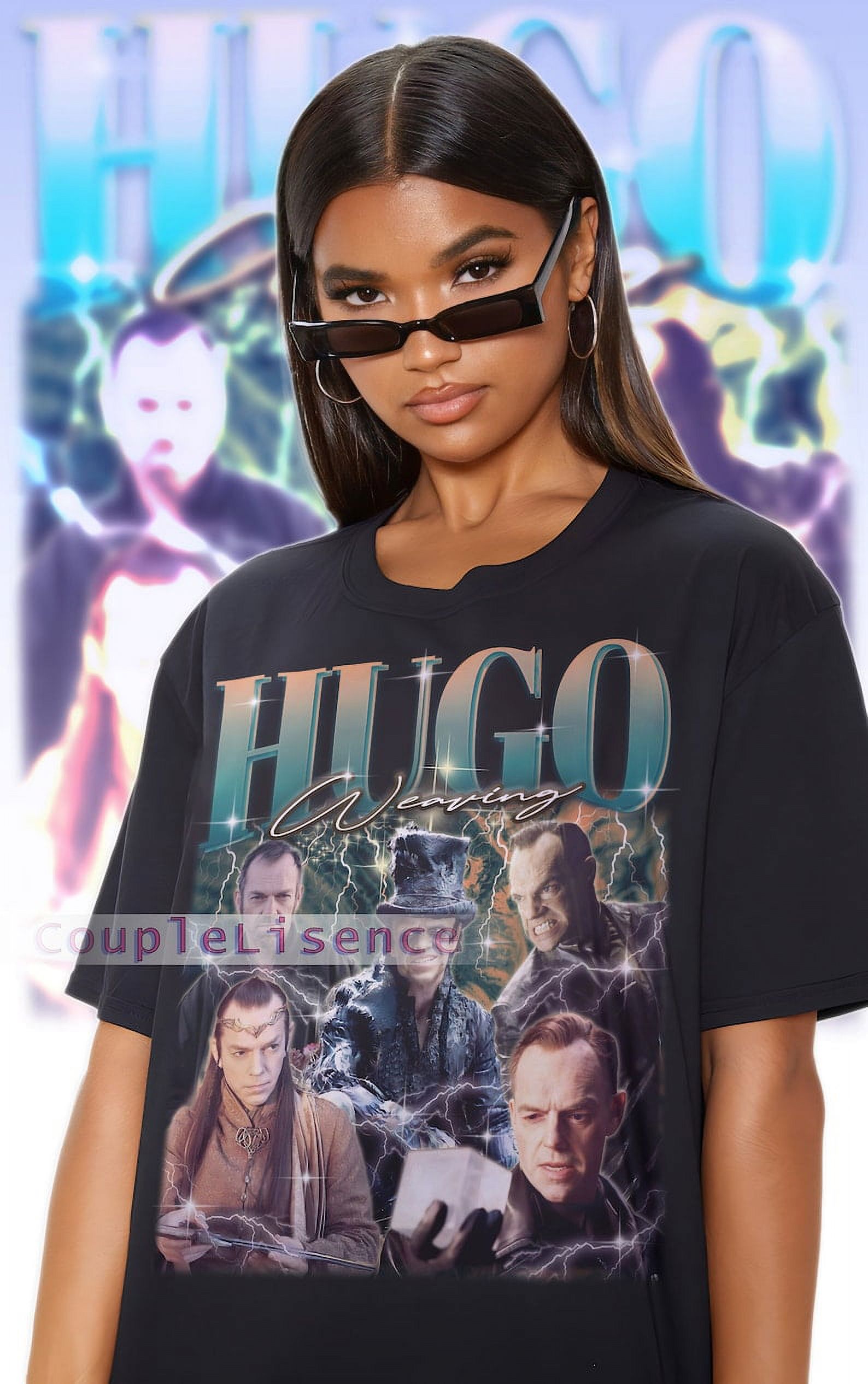 Retro HUGO WEAVING Vintage Shirt, Hugo Weaving Homage Actor, Hugo Weaving TV Retro, Hugo Weaving ...