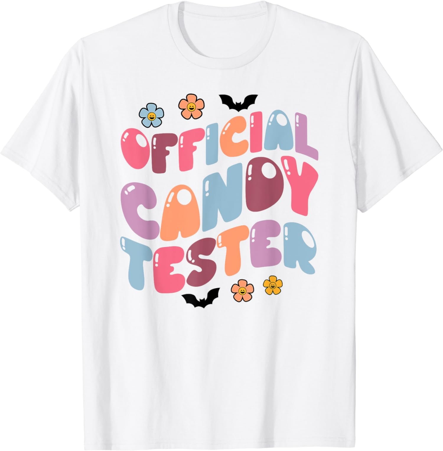 Retro Halloween Official Candy Tester T-Shirt - Walmart.com