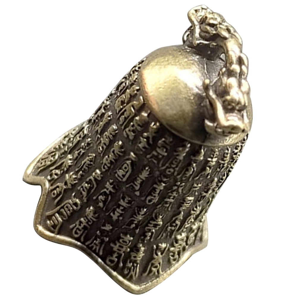 Retro Hanging Bell Decorations for Key Fob Brass Bell Keychain Pendant ...