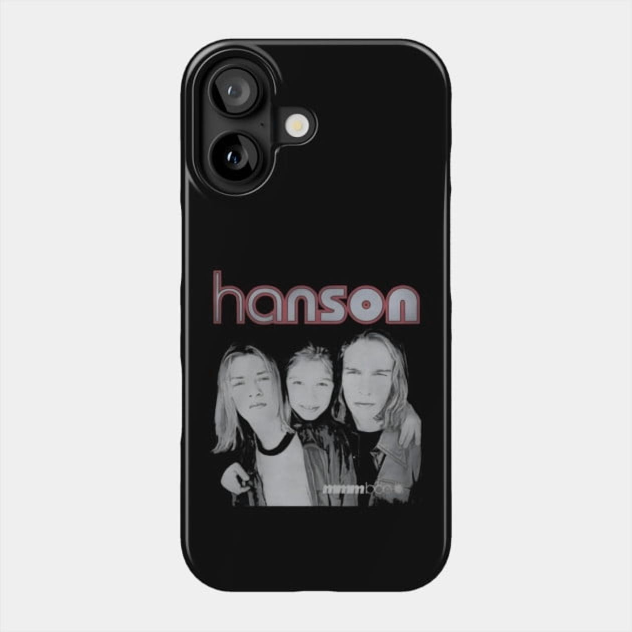 Retro 'Hanson Mmm Bop' 90s Pop Music & Boy Band Inspired Graphic Case ...
