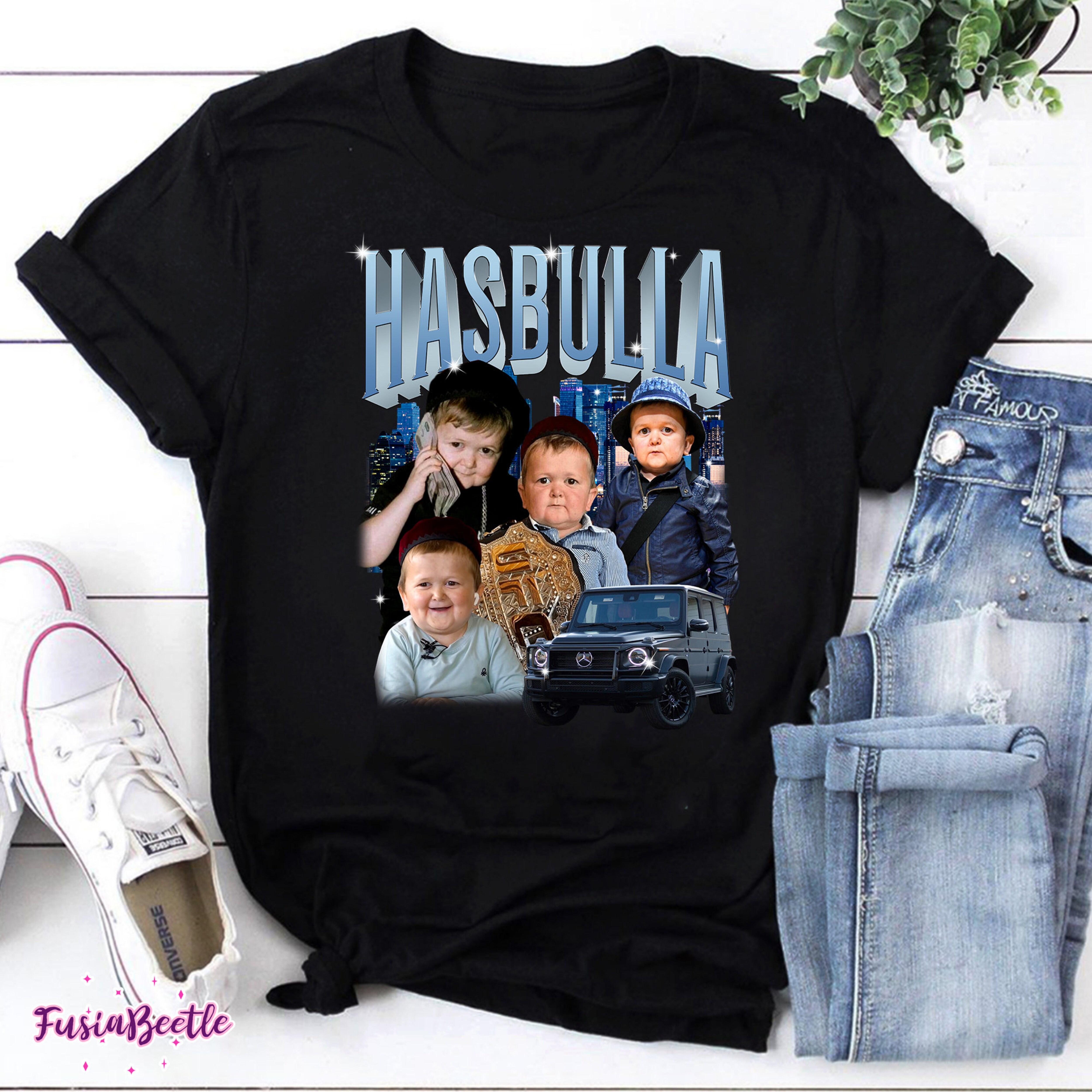 Retro Hasbulla Magomedov Vintage Bootleg 90s T-Shirt, Hasbulla ...