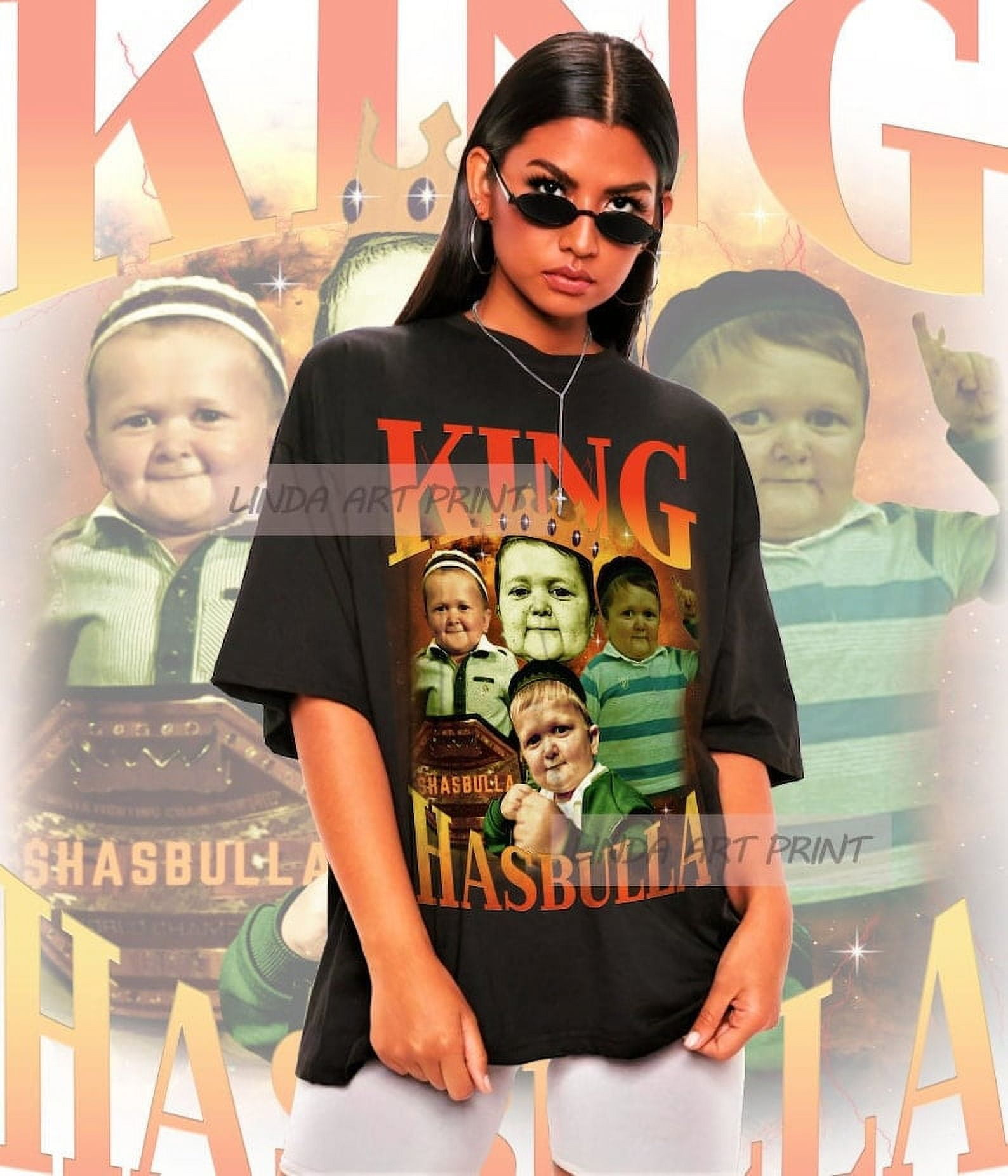 Retro Hasbulla Shirt -Hasbulla Tshirt,Hasbulla Crewneck,Hasbulla tshirt ...