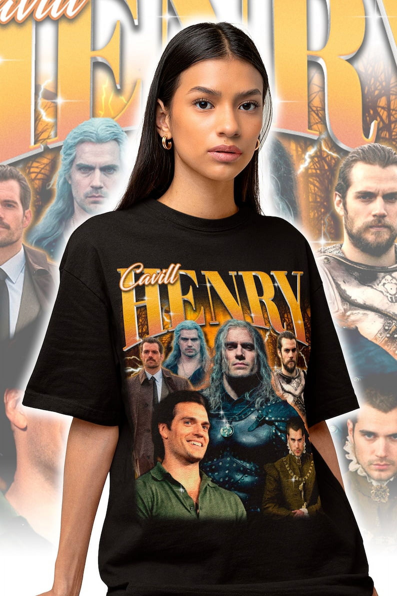 Retro Henry Cavill Shirt - Henry Cavill - Henry Cavill Fan Gift - Henry ...
