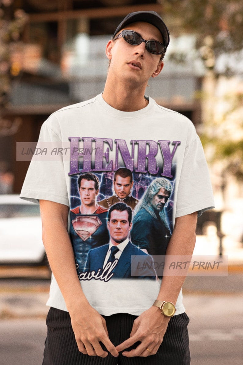 Retro Henry Cavill Shirt - Henry Cavill Tshirt,Henry Cavill T-shirt ...