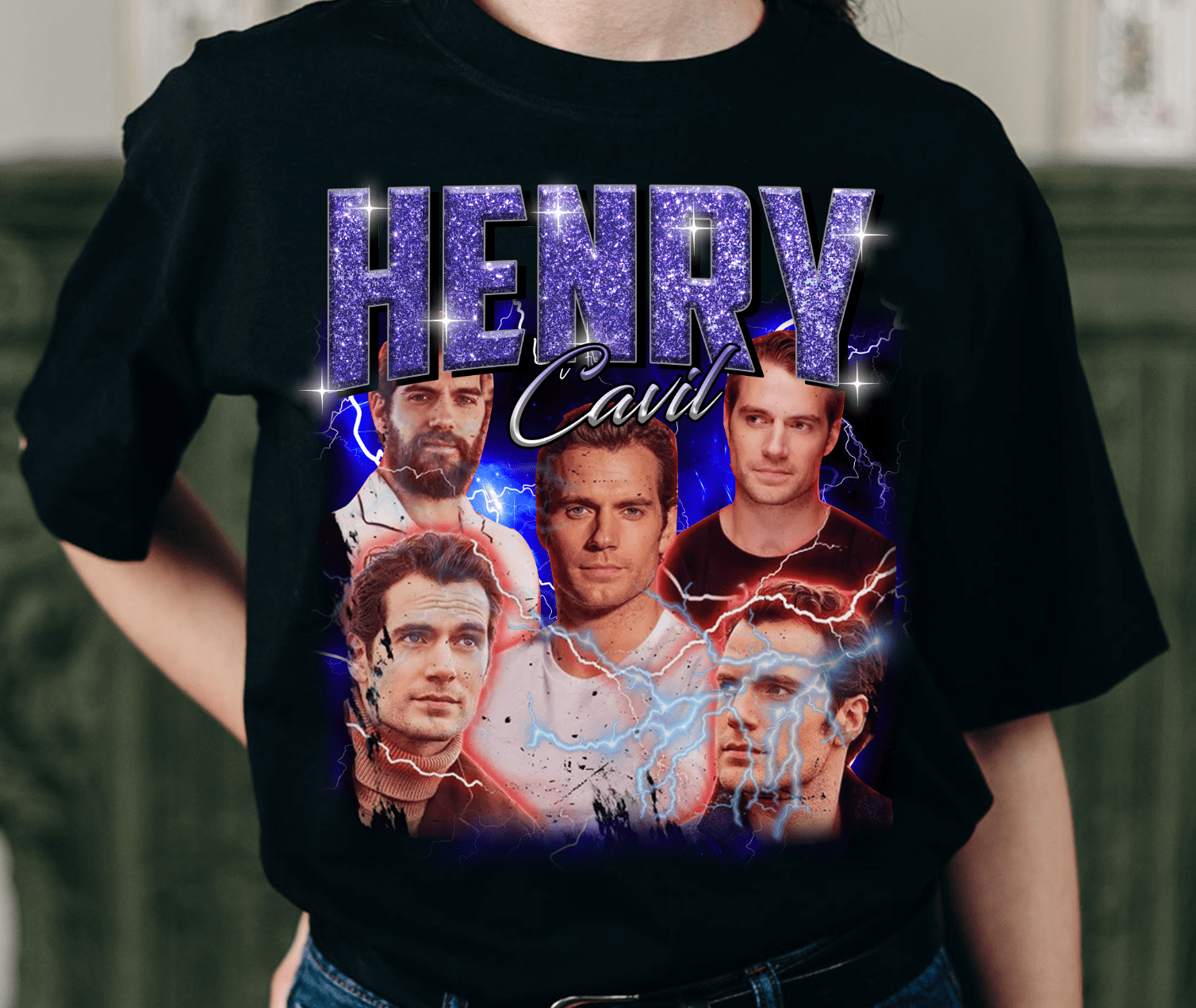 Retro Henry Cavill Shirt -Henry Cavill Tshirt,Henry Cavill T-shirt ...